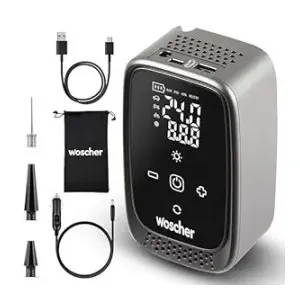 Woscher i23 Cordless Portable Tyre Inflator at ₹2928 | Amazon Deal ...
