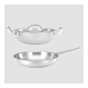 Amazon Basics Stainless Steel Cookware Set Deal - Flashprice