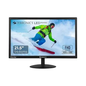 Zebronics 21.5-inch FHD LED Monitor - HDMI/VGA - Flashprice