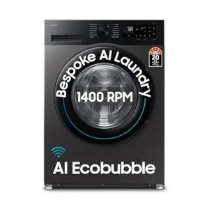 Samsung 9 kg AI EcoBubble Washing Machine at ₹28,850 | Amazon Deal ...