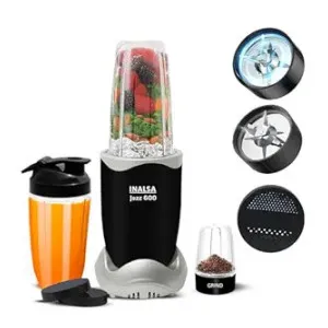 INALSA Jazz 600 Mixer Grinder with 3 Jars & 600W Copper Motor at ₹1745 ...