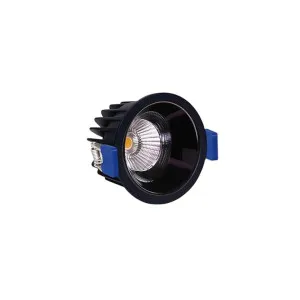 Philips 18W Round COB LED Spotlight with Decorative Gun Metal Reflector ...